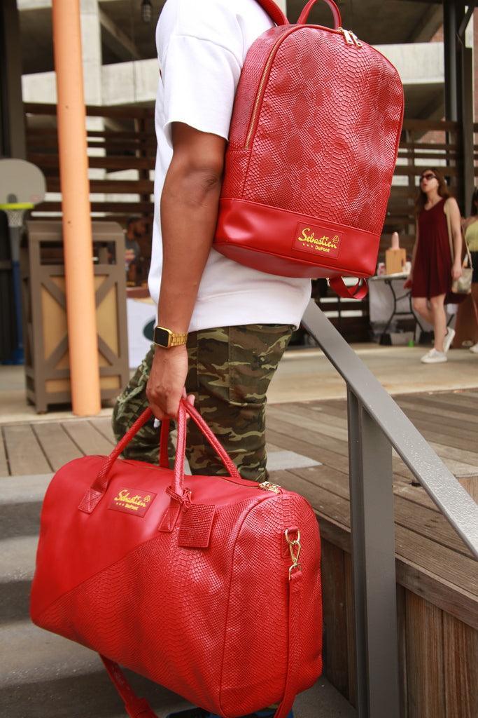 Draco Backpack - Scarlet – Sebastien DuPont